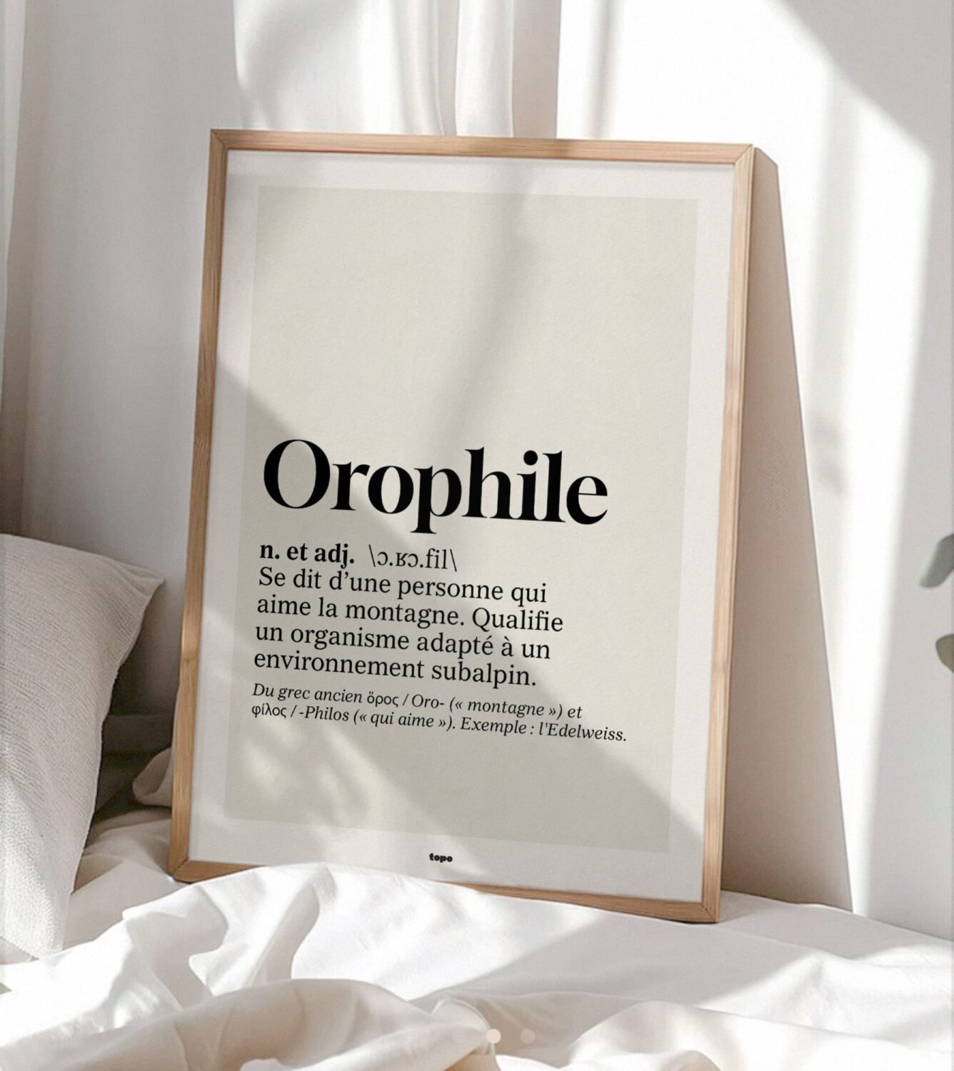 Définition de Némophile • Studio Topo