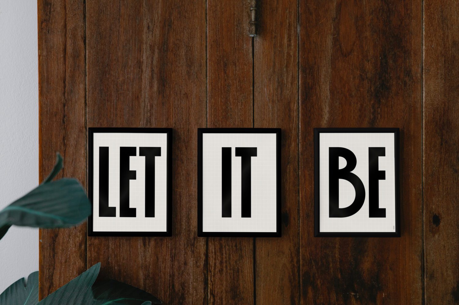 Let it be | Trio d'affiches • Affiches des Beatles