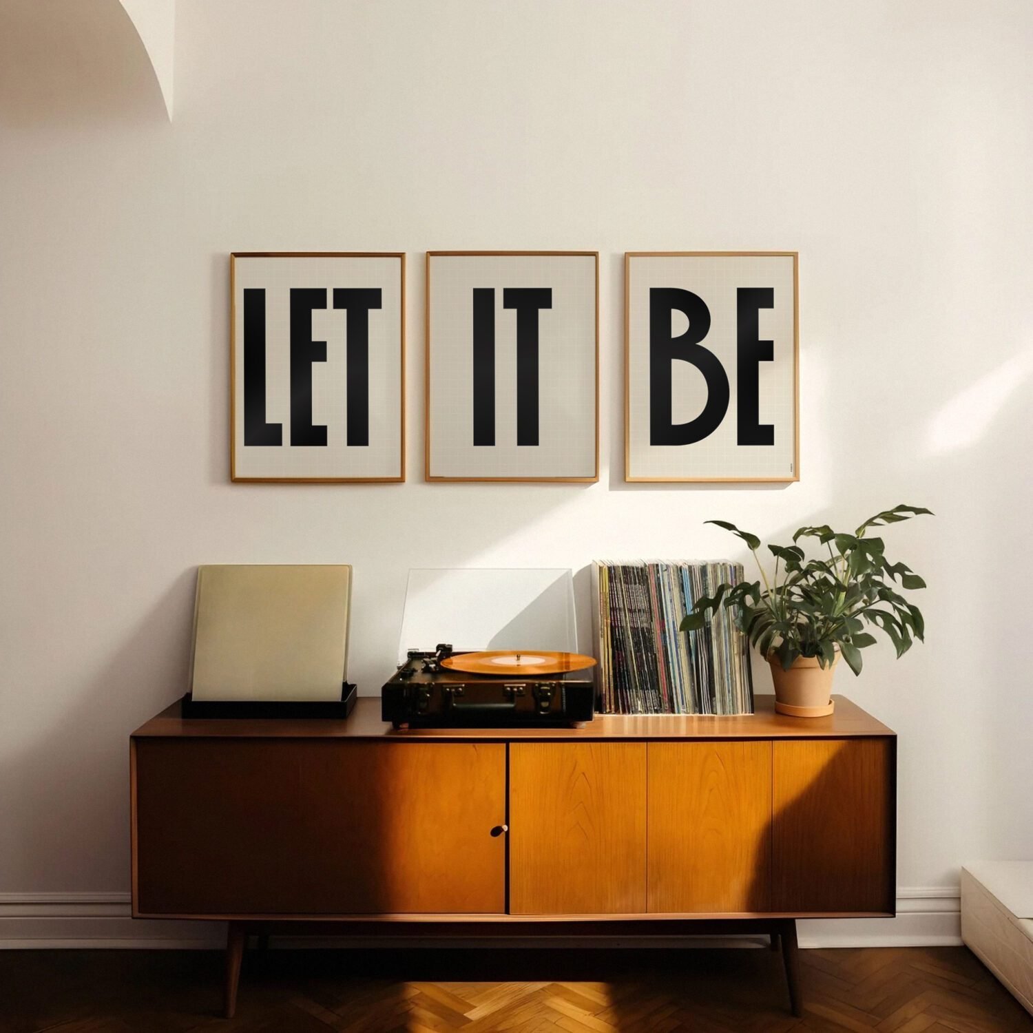 Let it be | Trio d'affiches • Affiches des Beatles