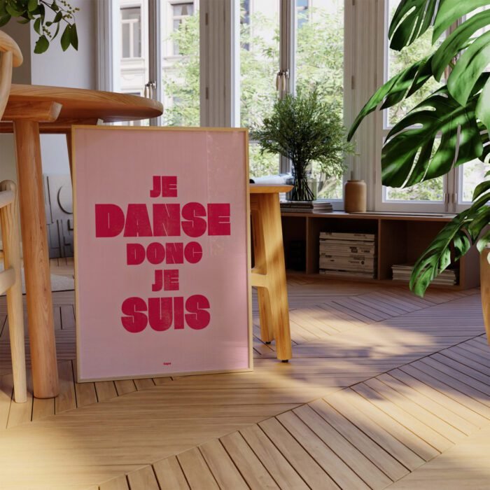 Je danse donc je suis | Affiche • Studio Topo